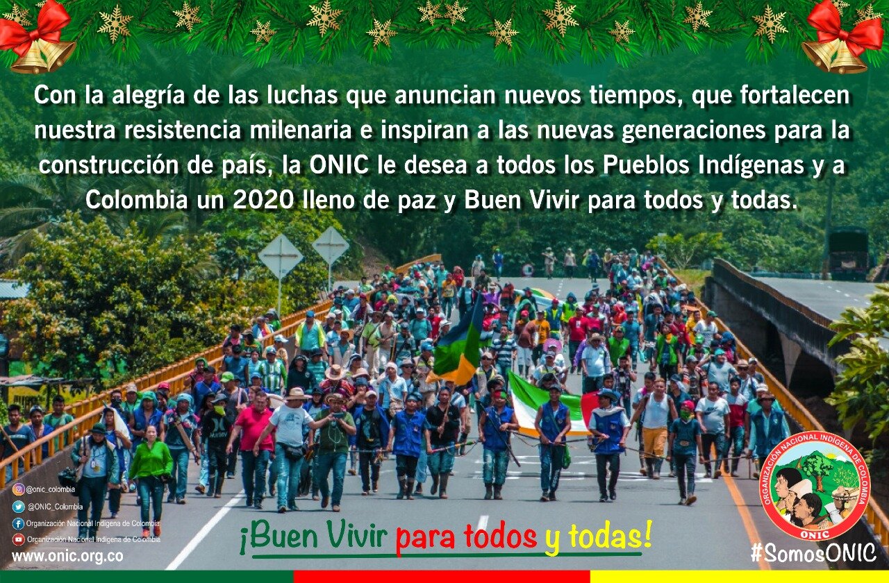 ONIC - ONIC le desea a los Pueblos Indígenas y a Colombia un 2020 lleno ...
